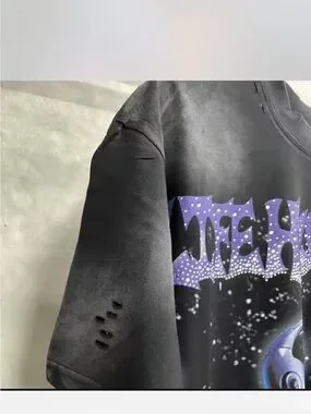 Life hustlers | Shirts | Life Hustlers Graphic Tee Black With Purple ...
